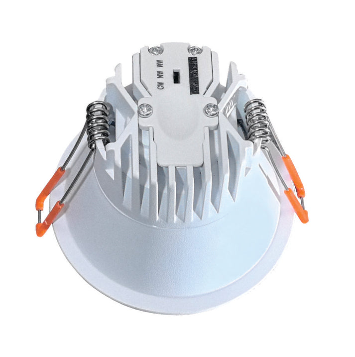 Jaguar 10W 1100lm Deep Baffle Recessed LED Downlight Tri-Color Dimmabl – commercial-lighting-au