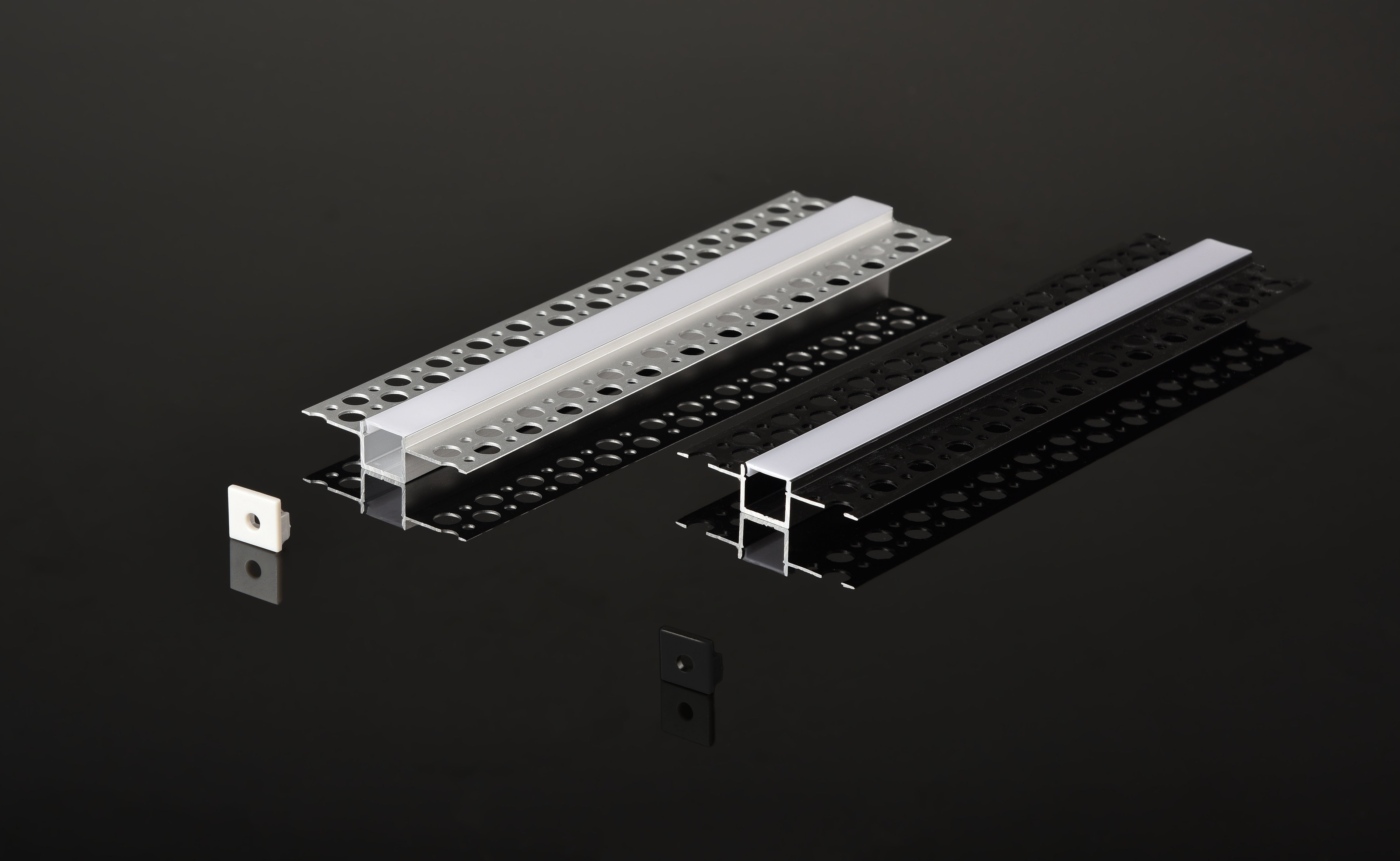 Corner Linear LED Strip Profile Extrusion Stylish Wall Corner Edge Lig ...