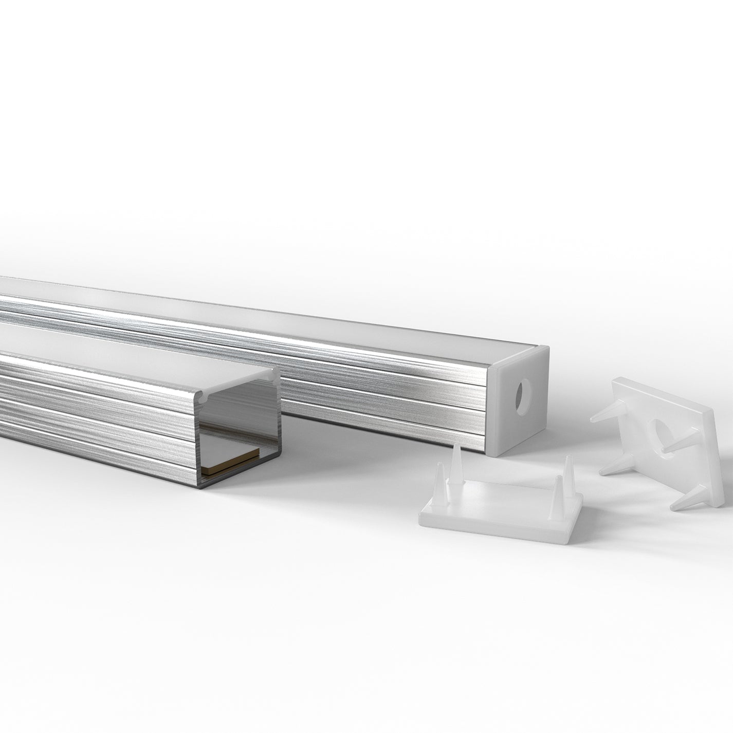 LED Strip Extrusion 1815 Deep Profile Surface Mounted Dot Free ...